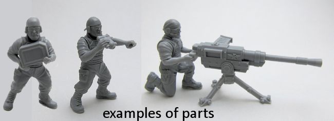 Dinsmore Pattern Laz Rifle [HW-38] - $4.00 : Mad Robot : We Likey Minis!!